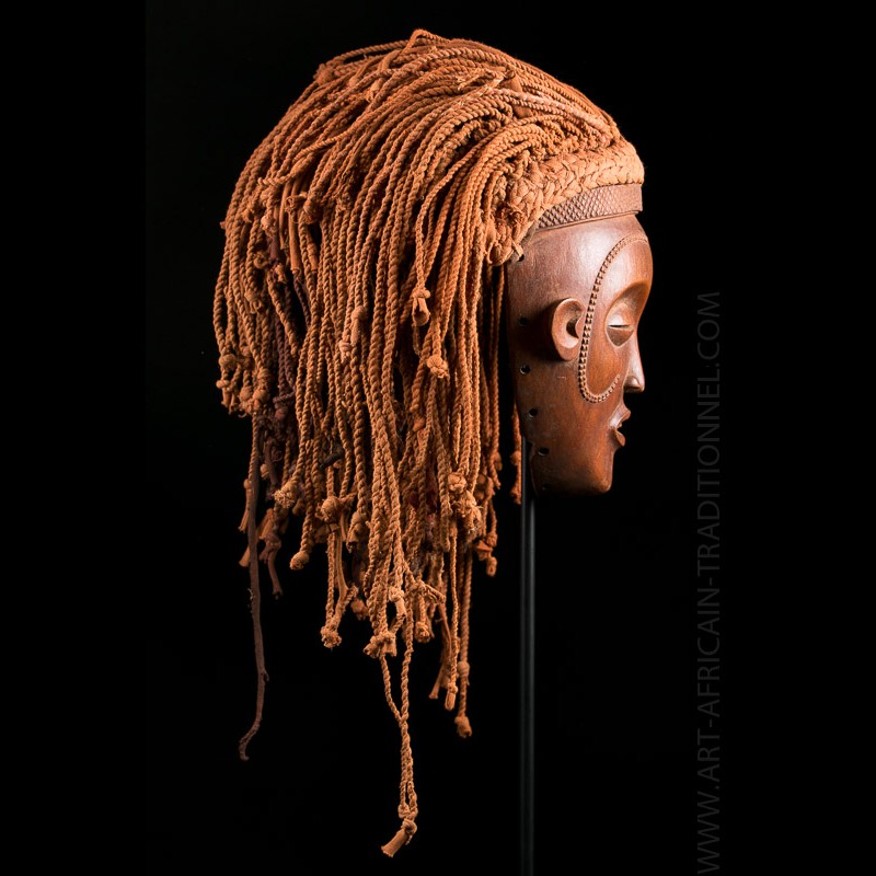 Chokwe Mwana Pwo african mask - Authentic African Tribal Art Gallery
