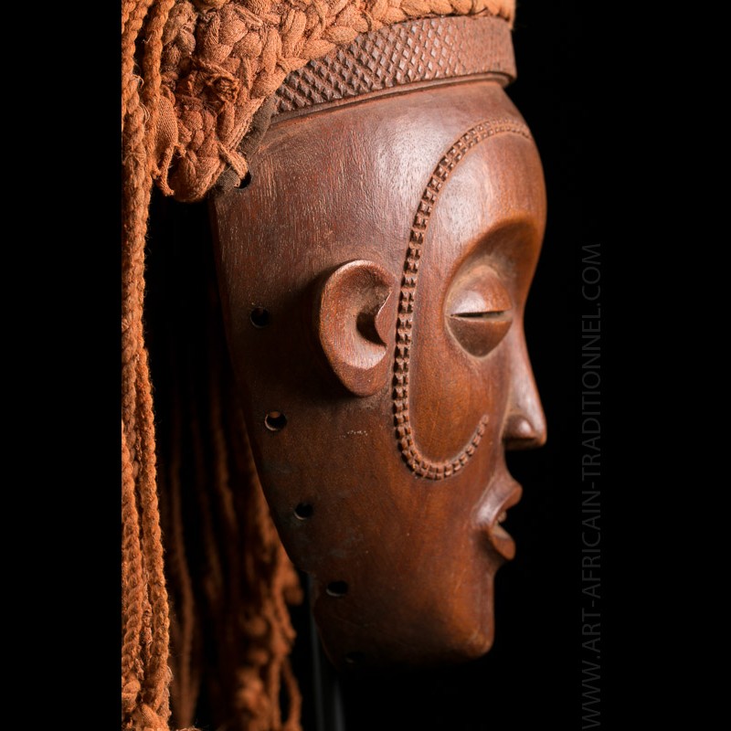 Chokwe Mwana Pwo african mask - Authentic African Tribal Art Gallery