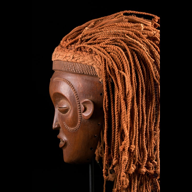 Chokwe Mwana Pwo african mask - Authentic African Tribal Art Gallery