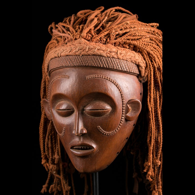 Chokwe Mwana Pwo african mask - Authentic African Tribal Art Gallery