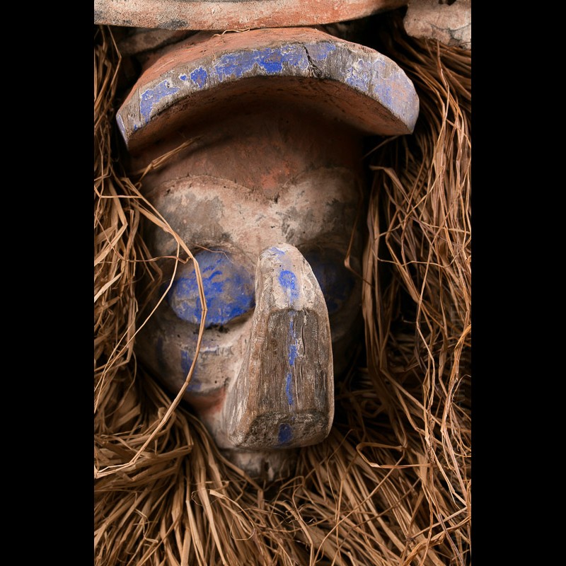 Yaka Kholuka mask - Authentic African Tribal Art Gallery