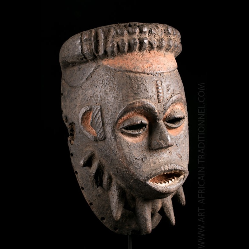 Ibibio mask of the Ekpo - Authentic African Tribal Art Gallery
