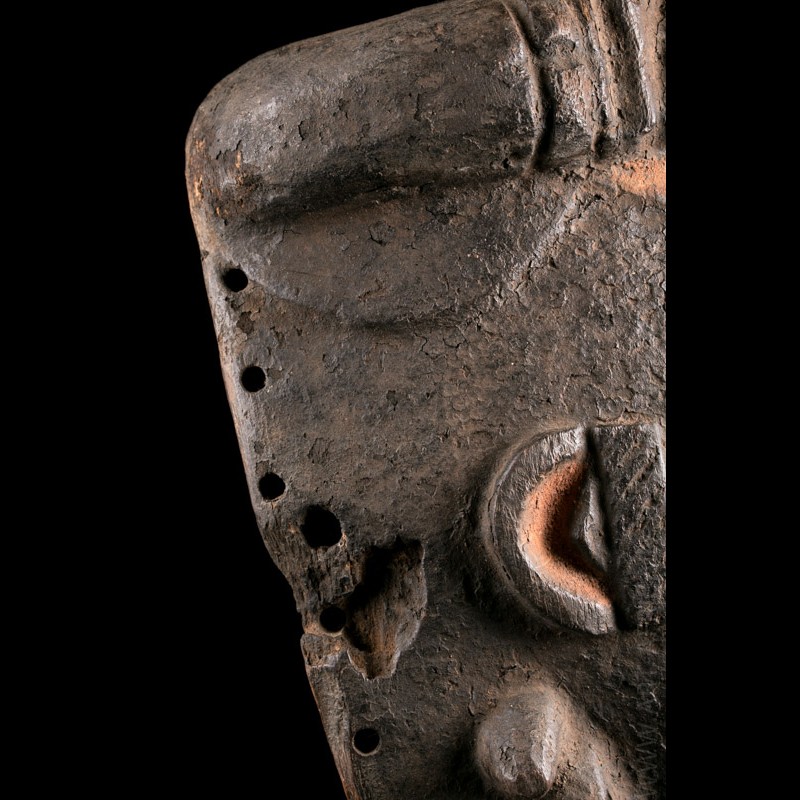 Masque Ibibio de la société Ekpo - Art Tribal Africain Traditionnel