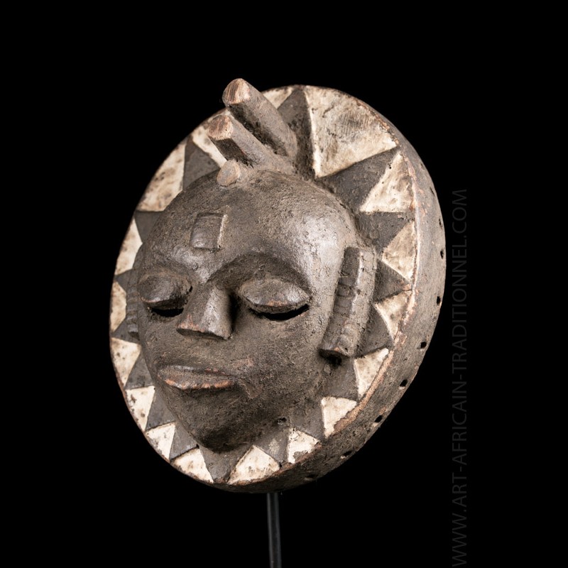 Facial mask Ekpo Eket - Authentic African Tribal Art Gallery