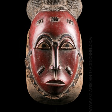 Mblo mask Baule - African Tribal Art Gallery