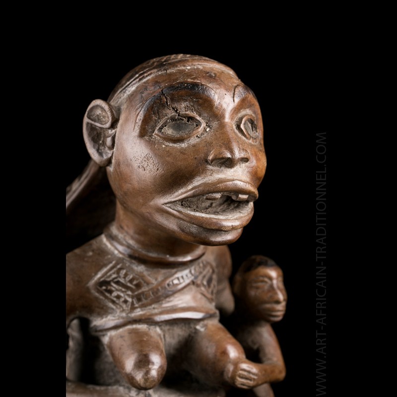 Phemba Maternity Figure Kongo - Authentic African Tribal Art Gallery