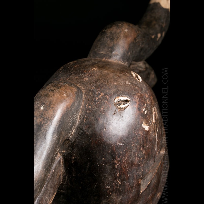 Tabwa buffalo helmet mask - Authentic African Tribal Art Gallery