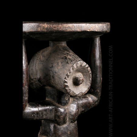 Lupona Luba stool - Authentic African Tribal Art Gallery