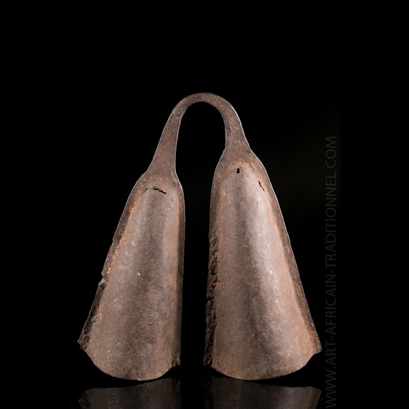 Bozomu Mong bell - Authentic African Tribal Art Gallery