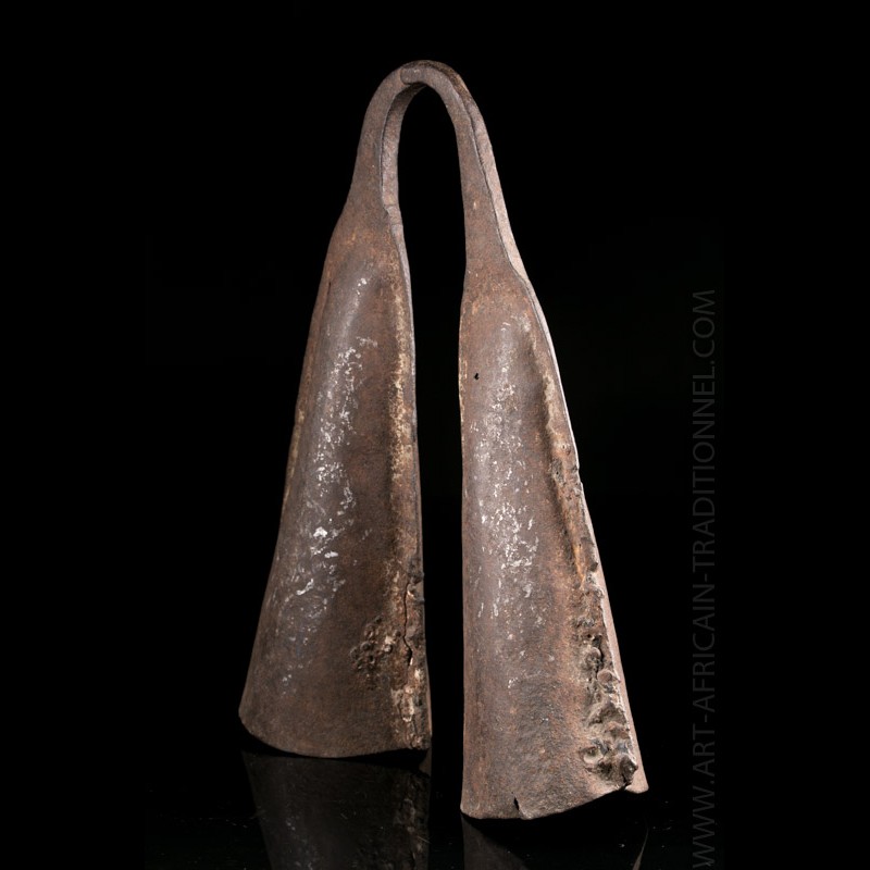Bozomu Mong bell - Authentic African Tribal Art Gallery
