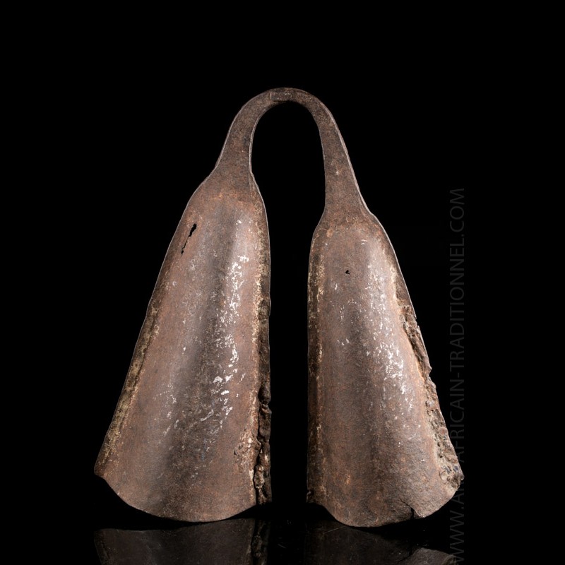 Bozomu Mong bell - Authentic African Tribal Art Gallery