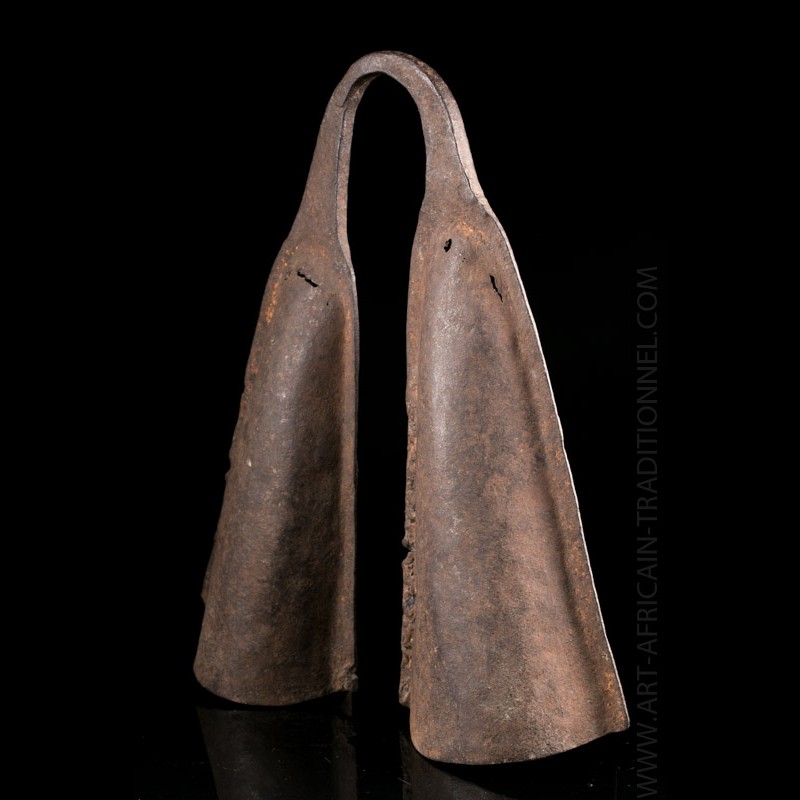 Bozomu Mong bell - Authentic African Tribal Art Gallery