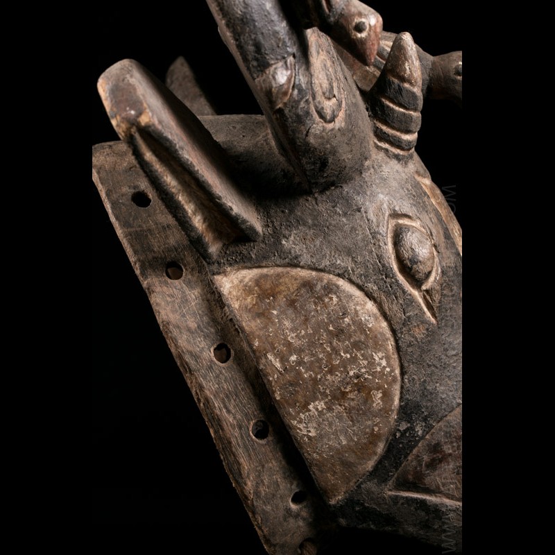 Large Bwa Mossi buffalo mask - Authentic African Tribal Art Gallery