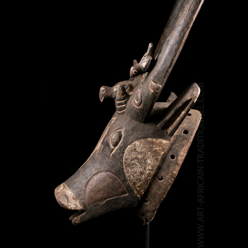 Large Bwa Mossi buffalo mask - Authentic African Tribal Art Gallery