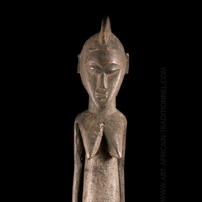 Statue Lobi Bateba - Art Tribal Africain Authentique Traditionnel