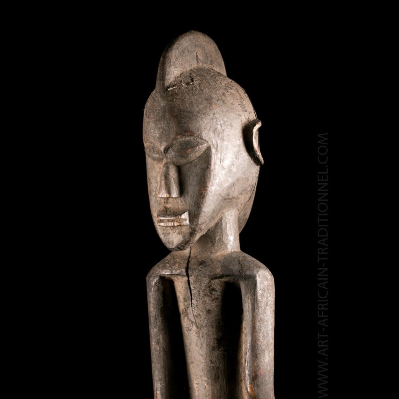 Statue Lobi Bateba - Art Tribal Africain Authentique Traditionnel