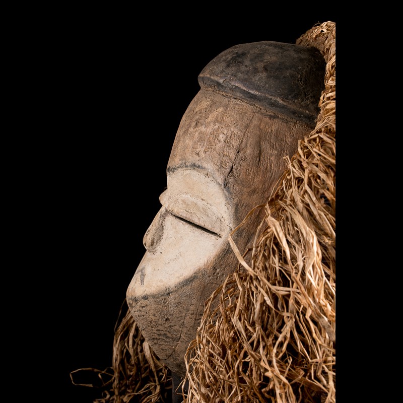 Kwese Mukishi african mask- Authentic African Tribal Art Gallery