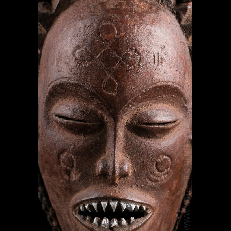 Chokwe Pwo african mask - Authentic African Tribal Art Gallery
