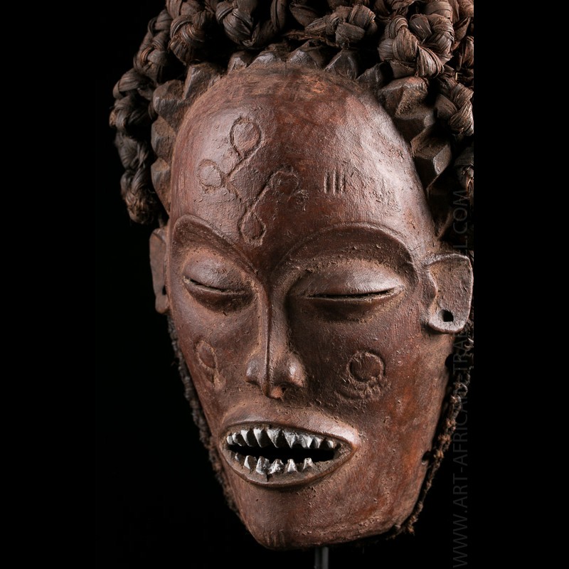 Chokwe Pwo african mask - Authentic African Tribal Art Gallery