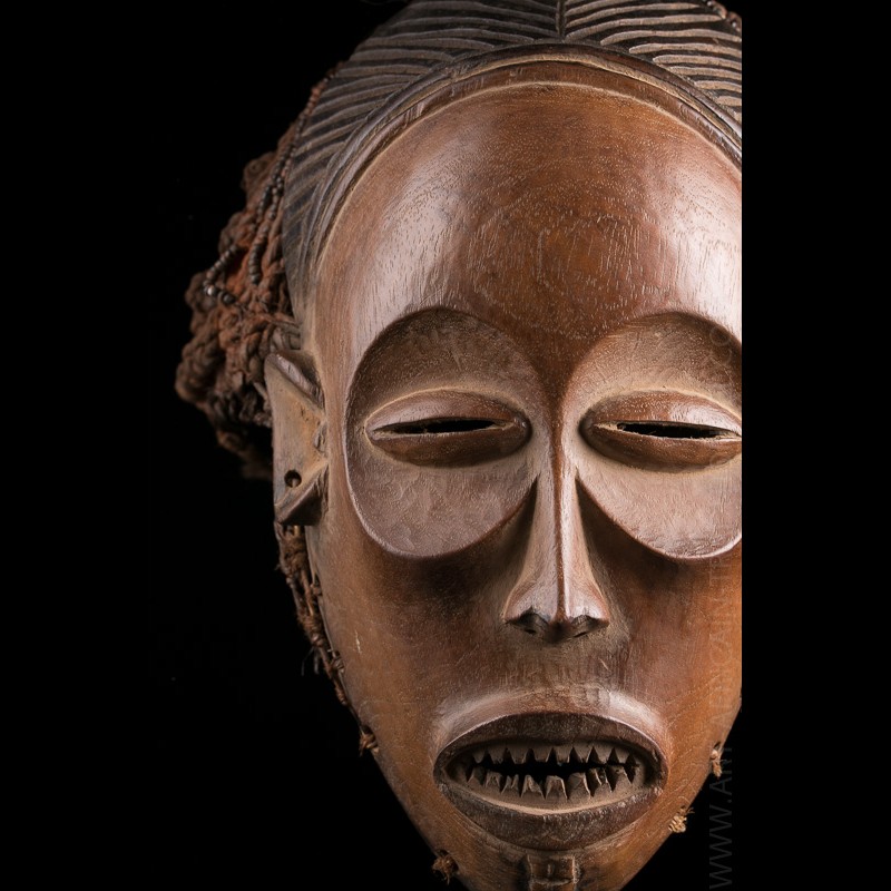 Chokwe Mwana Pwo african mask- Authentic African Tribal Art Gallery