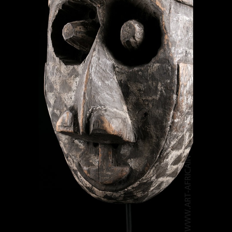 Pwoom Itok Kuba african mask - Authentic African Tribal Art Gallery