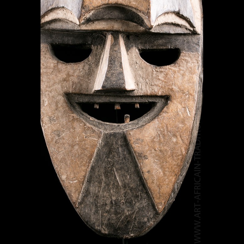 Pongdudu Boa african mask - African Art Tribal Art Gallery