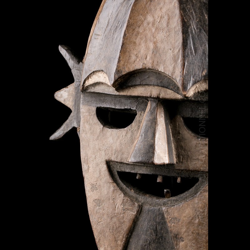 Pongdudu Boa african mask - African Art Tribal Art Gallery