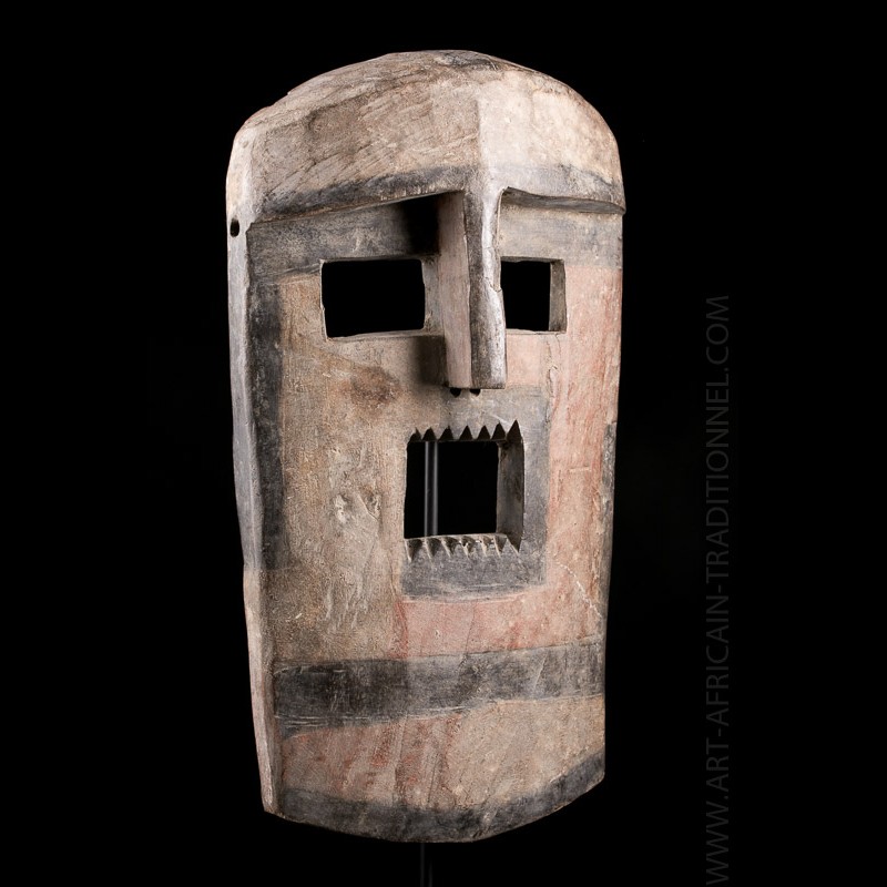 Kumu Komo Nkunda mask - Authentic African Tribal Art African Mask
