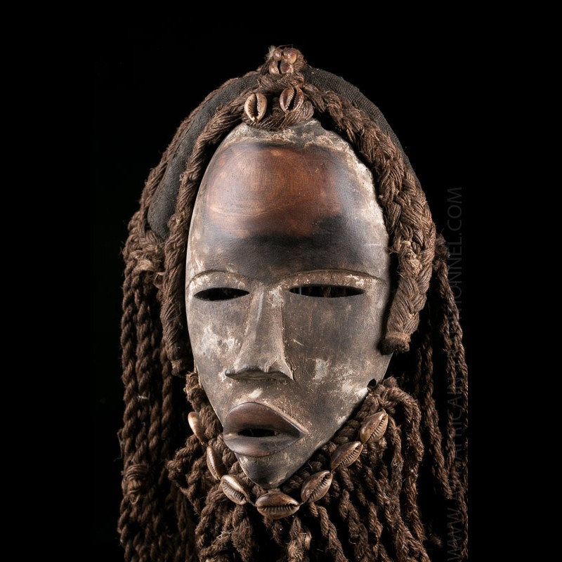 Zakpai mask dan - Authentic African Tribal Art Gallery