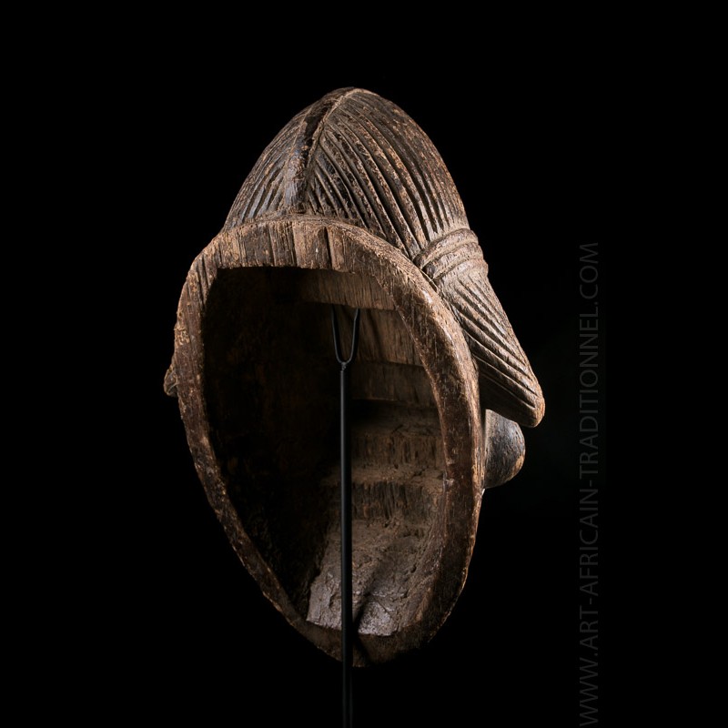 Punu Lumbo Okuyi african mask - Authentic African Tribal Art Gallery