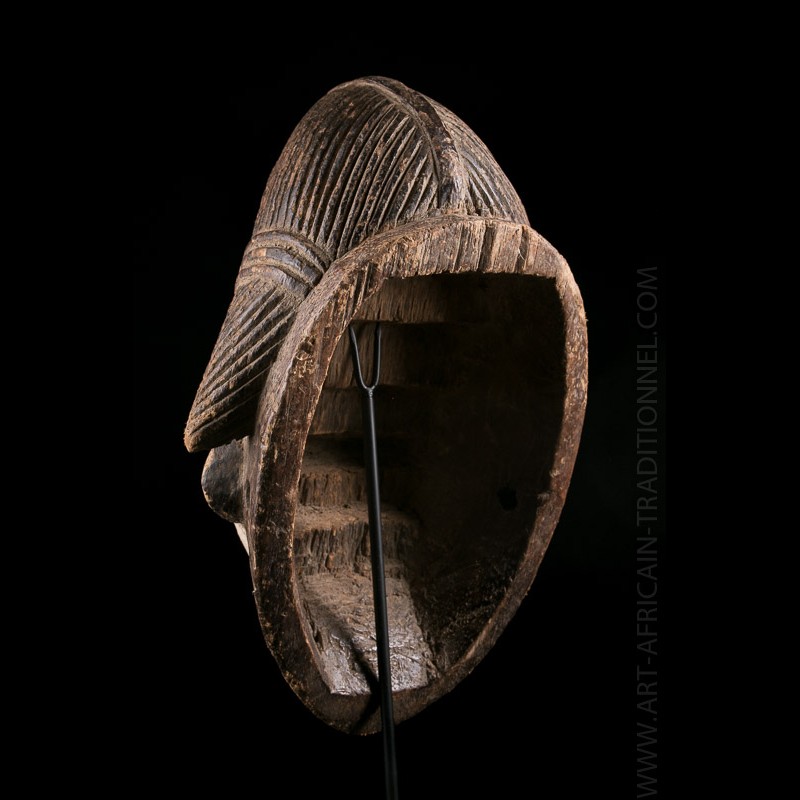 Punu Lumbo Okuyi african mask - Authentic African Tribal Art Gallery