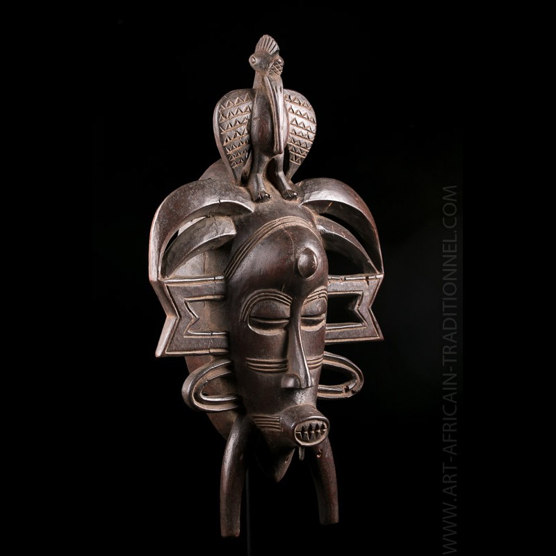 Senoufo Kpeliye african mask - Authentic African Tribal Art Gallery