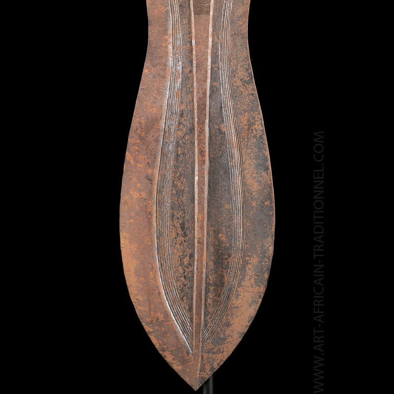 Kuba Ikul knife - Authentic African Tribal Art Gallery Auction