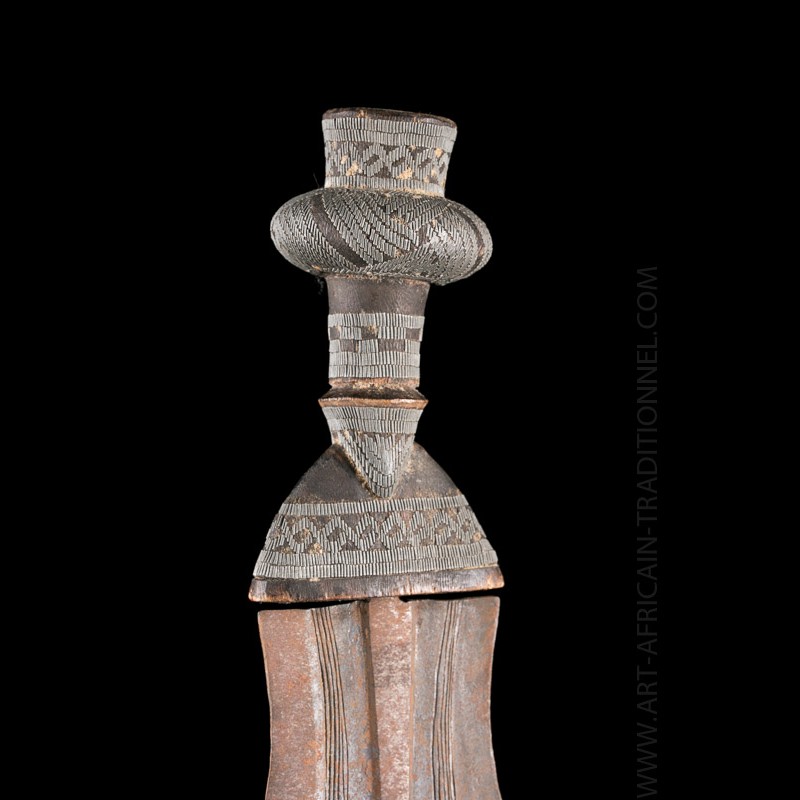 Kuba Ikul knife - Authentic African Tribal Art Gallery Auction