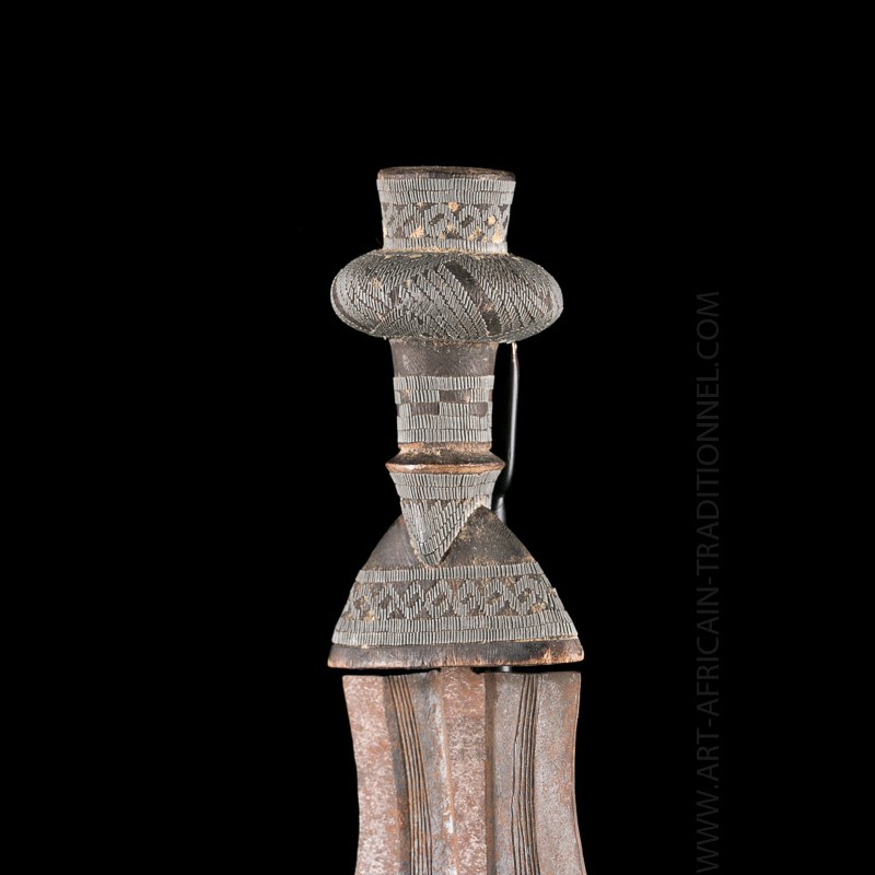 Kuba Ikul knife - Authentic African Tribal Art Gallery Auction
