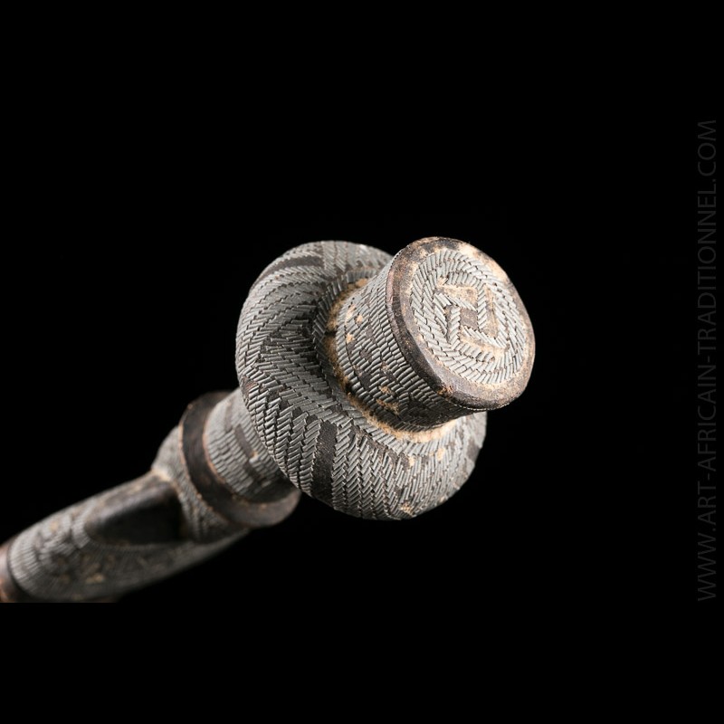 Kuba Ikul knife - Authentic African Tribal Art Gallery Auction