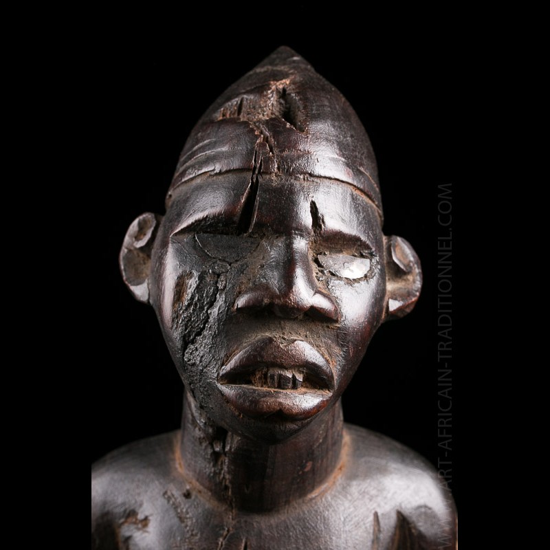 Kongo Yombe Figure - Authentic African Tribal Art Gallery