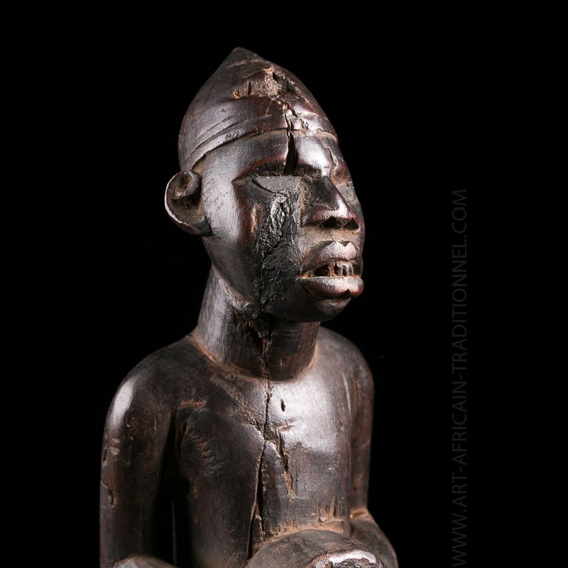 Kongo Yombe Figure - Authentic African Tribal Art Gallery