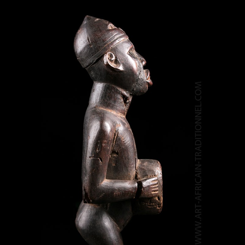 Kongo Yombe Figure - Authentic African Tribal Art Gallery