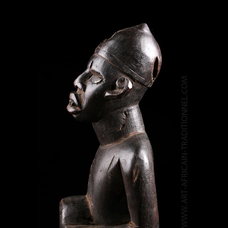 Kongo Yombe Figure - Authentic African Tribal Art Gallery