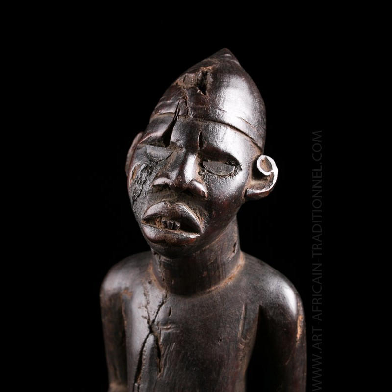 Kongo Yombe Figure - Authentic African Tribal Art Gallery