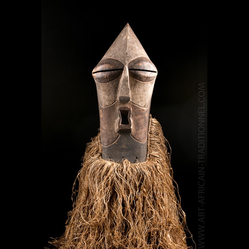 Kifwebe african mask Luba Songye Kalebwe - Authentic African Art Gallery