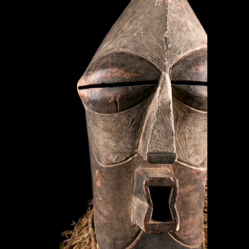 Kifwebe african mask Luba Songye Kalebwe - Authentic African Art Gallery