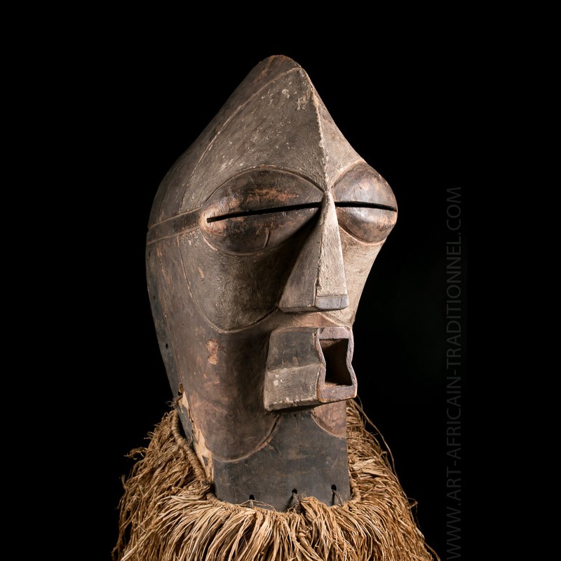 Kifwebe african mask Luba Songye Kalebwe - Authentic African Art Gallery