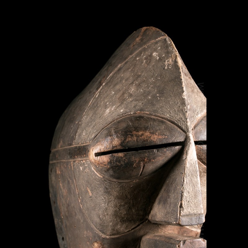 Kifwebe african mask Luba Songye Kalebwe - Authentic African Art Gallery