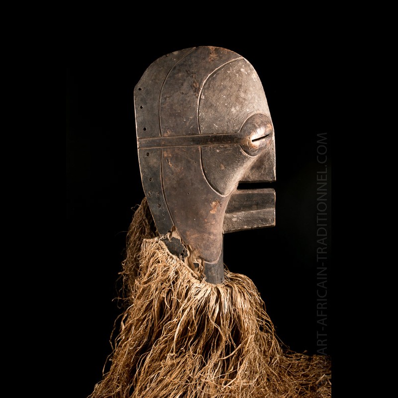 Kifwebe african mask Luba Songye Kalebwe - Authentic African Art Gallery