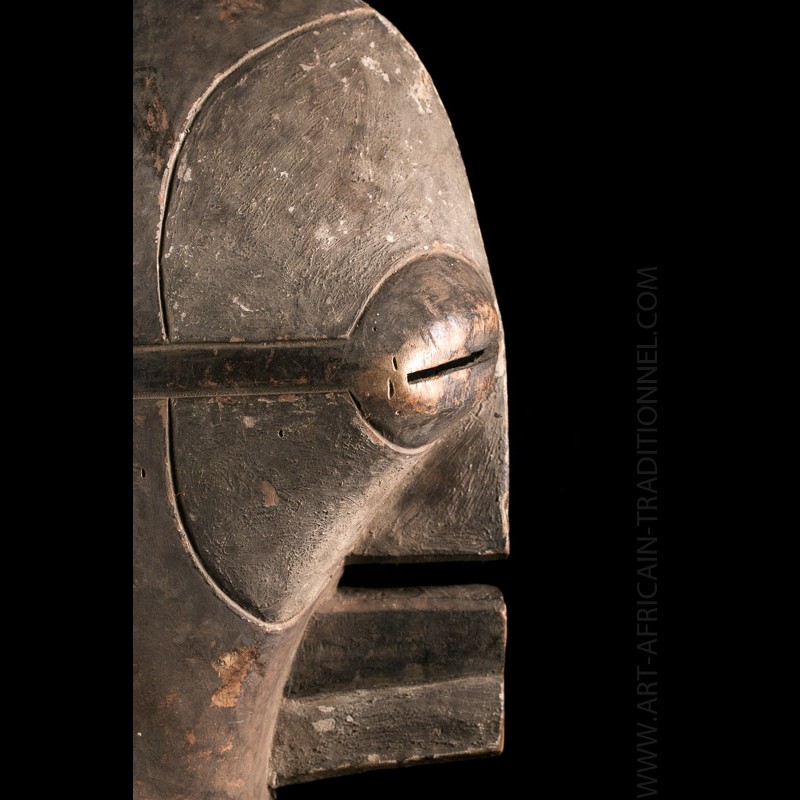 Kifwebe african mask Luba Songye Kalebwe - Authentic African Art Gallery