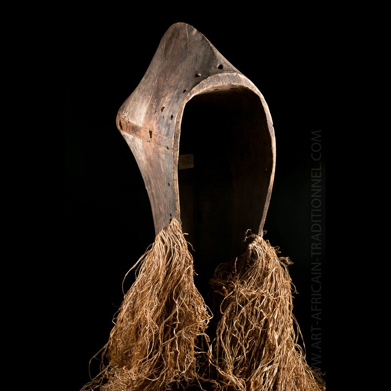 Kifwebe african mask Luba Songye Kalebwe - Authentic African Art Gallery