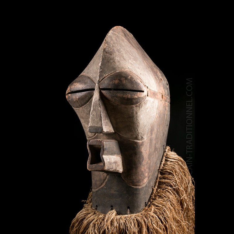 Kifwebe african mask Luba Songye Kalebwe - Authentic African Art Gallery