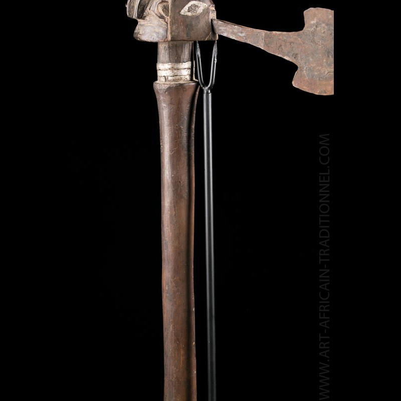 Luba Upemba chief's axe Congo - Authentic African Tribal Art Gallery